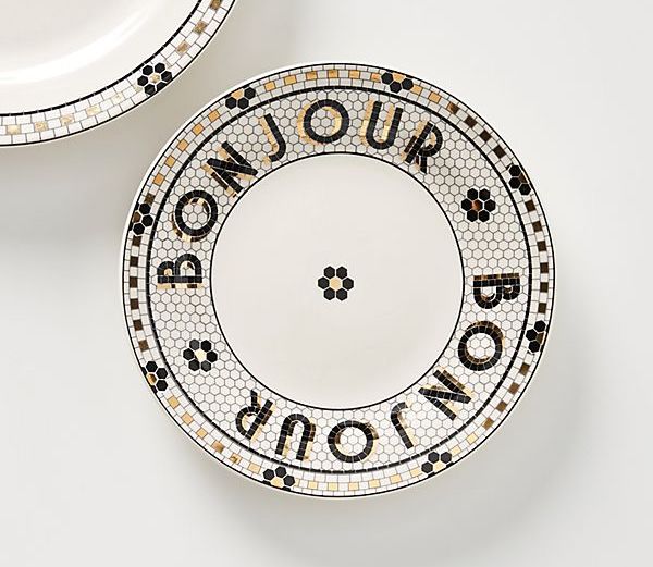 Anthropologie Just Released a New French Bistro-Themed Kitchenware and ...